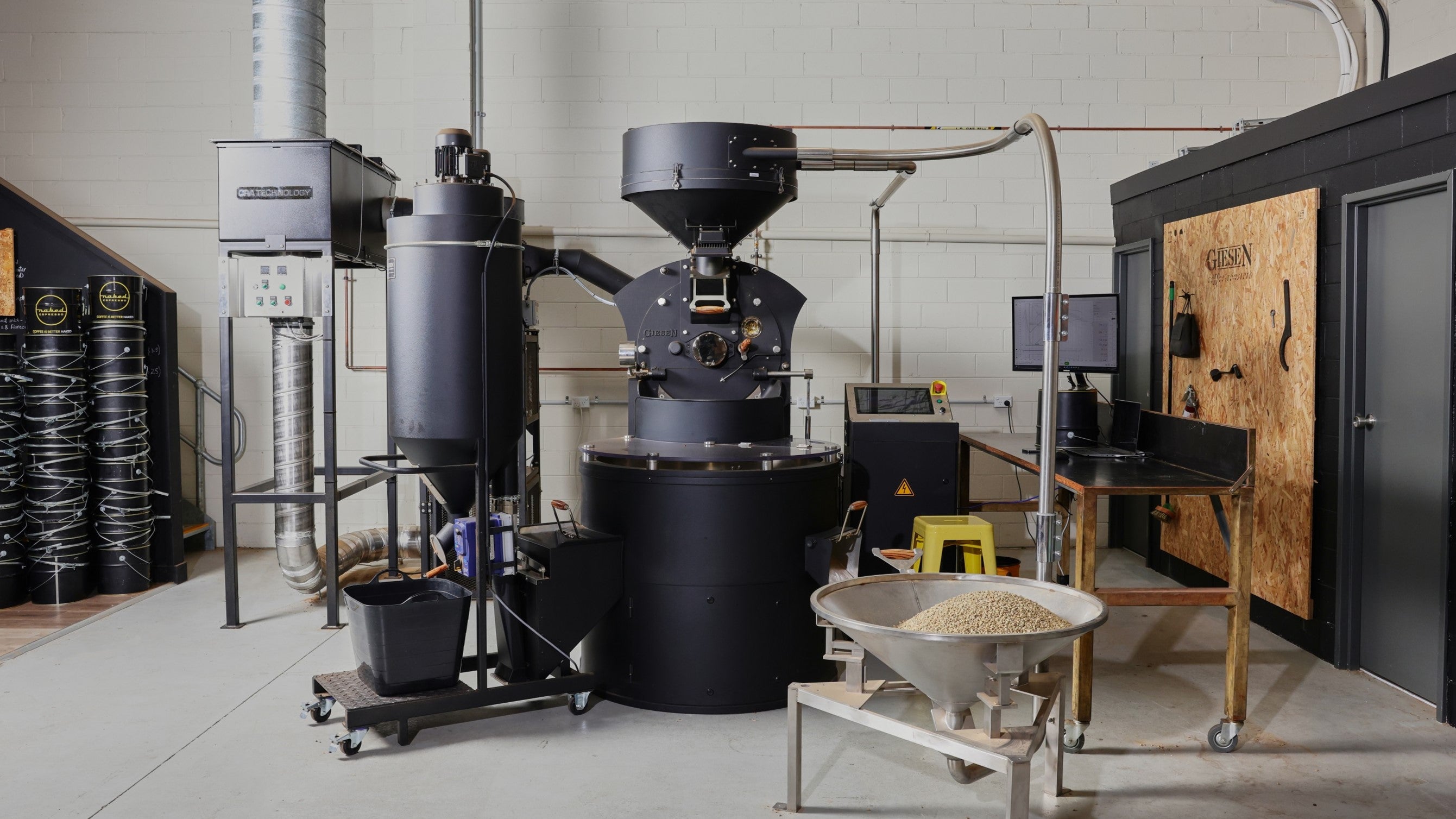 Our Roastery – Naked Espresso